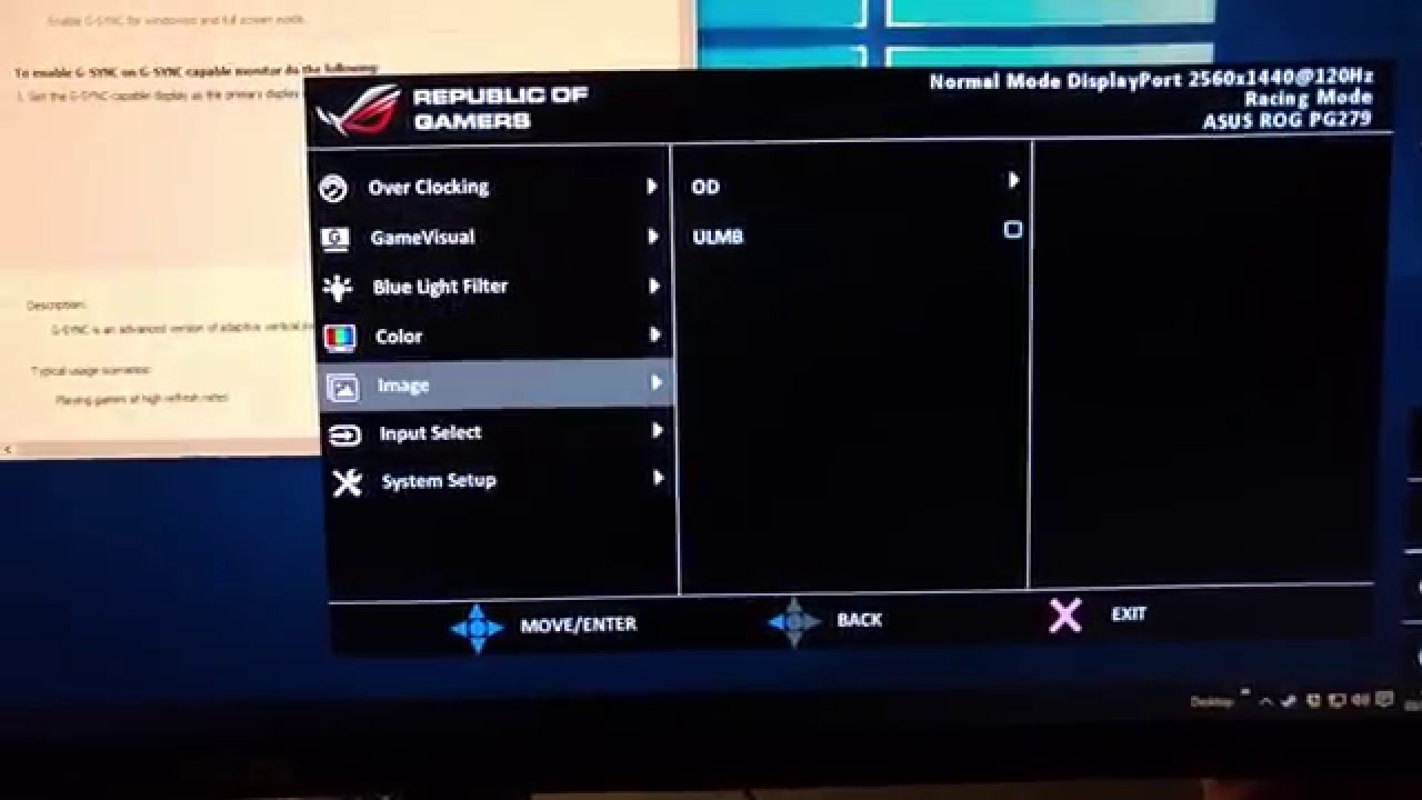 Asus PG279Q ULMB Issue - YouTube
