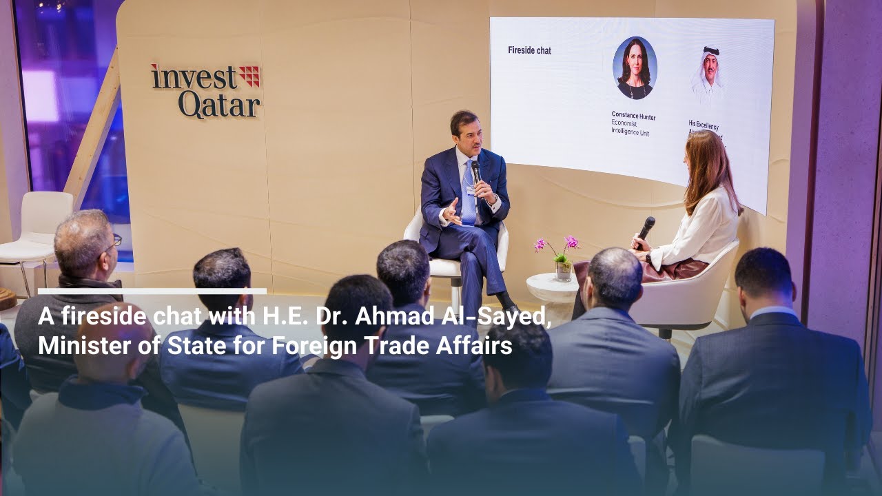 A fireside chat with H.E. Ahmad Al-Sayed, Minister of State for Foreign ...