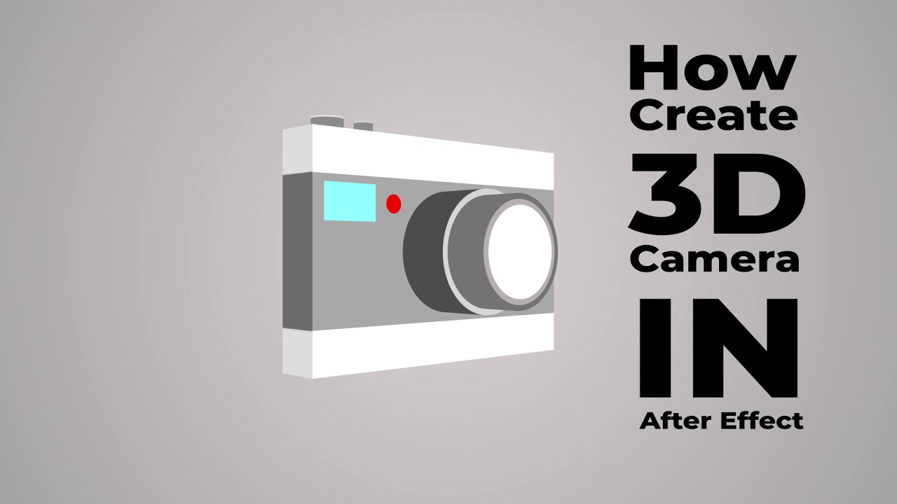 After effects 3D Icon animation | After effects tutorial - YouTube