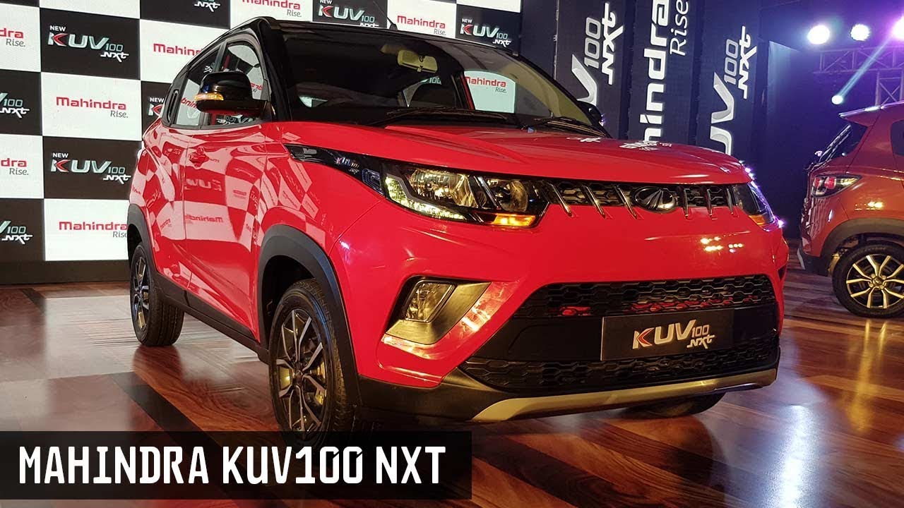 Mahindra KUV100 NXT Launched in India - First Look | AUTOBICS - YouTube
