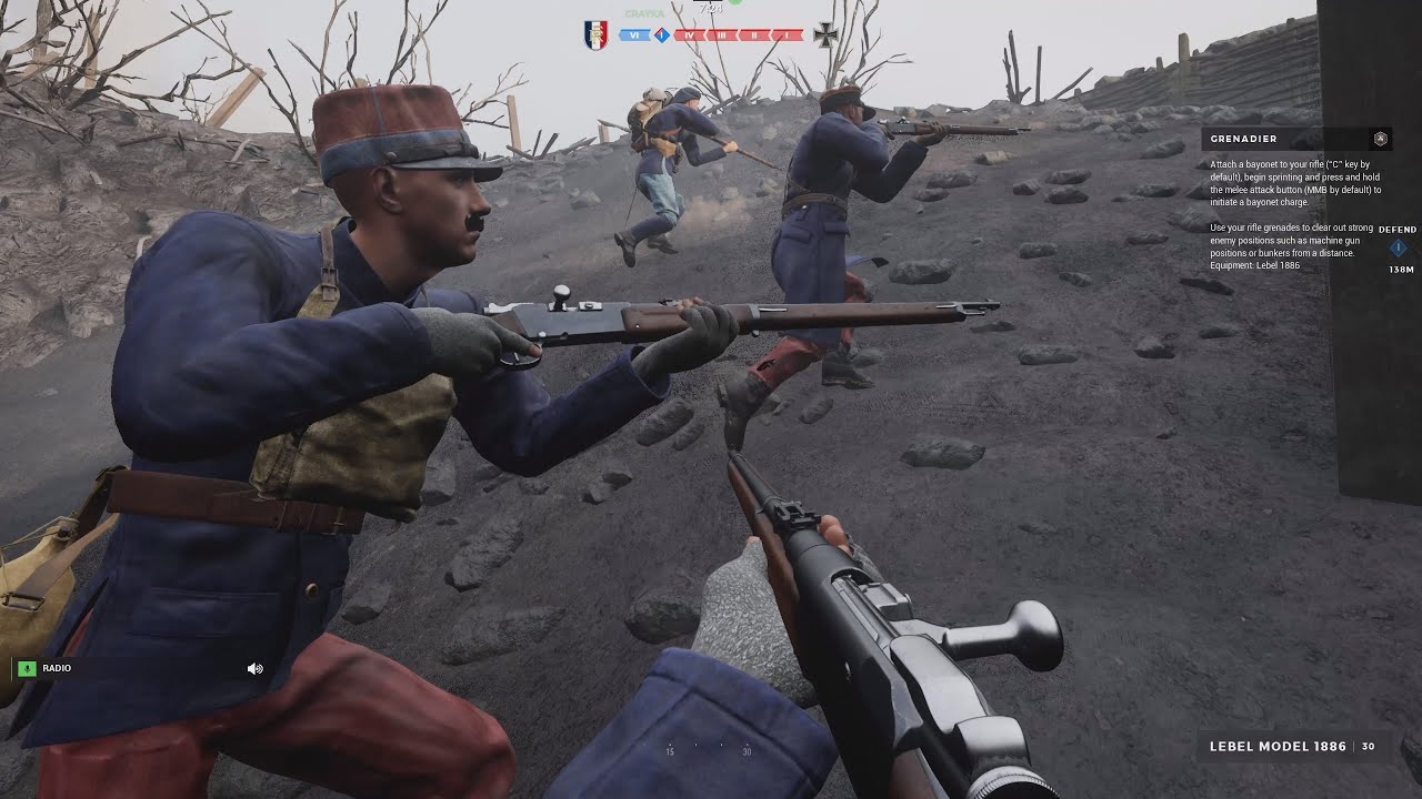 Beyond The Wire Vimy Ridge gameplay - YouTube