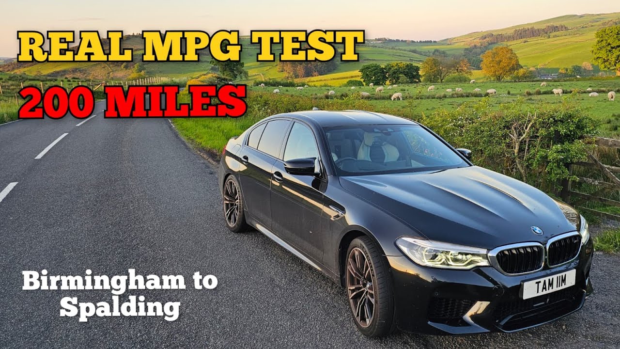Can a BMW M5 F90 Be Efficient? | 200 Mile Real-World MPG Challenge ...