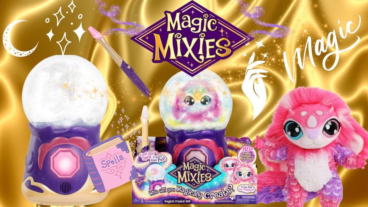 Magic Mixies Crystal Ball Unboxing & Playthrough - YouTube