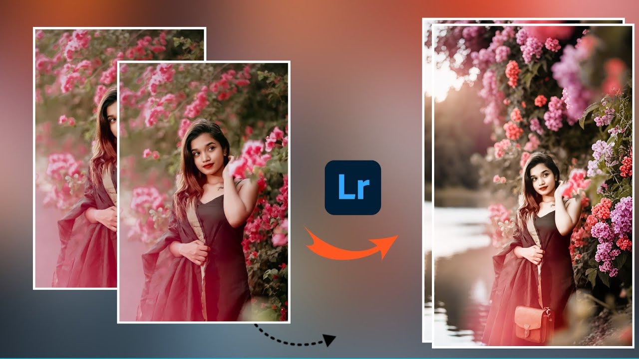 how to edit professional photos in lightroom - YouTube