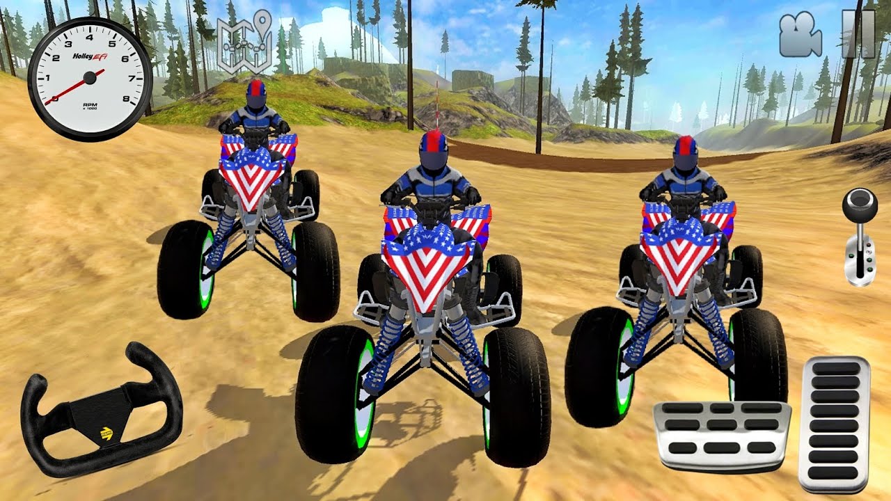 Motor Duo Quad Bike Uphill Offroad Outlaws Android Gameplay | Motocross ...