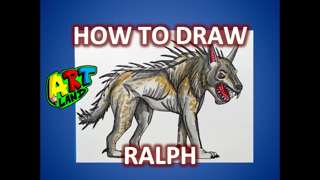 How to Draw RALPH from Rampage - YouTube