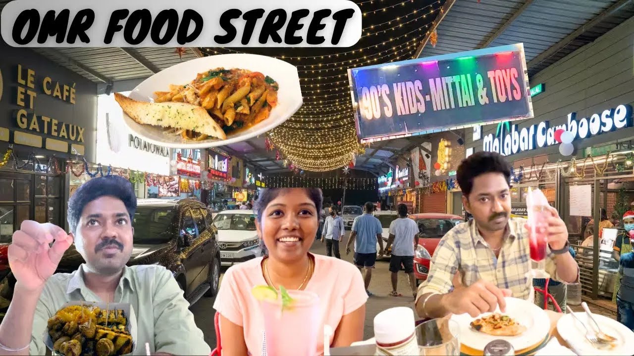Weekend done right | OMR Food Street | RoamDineUnbox | #தமிழ் - YouTube