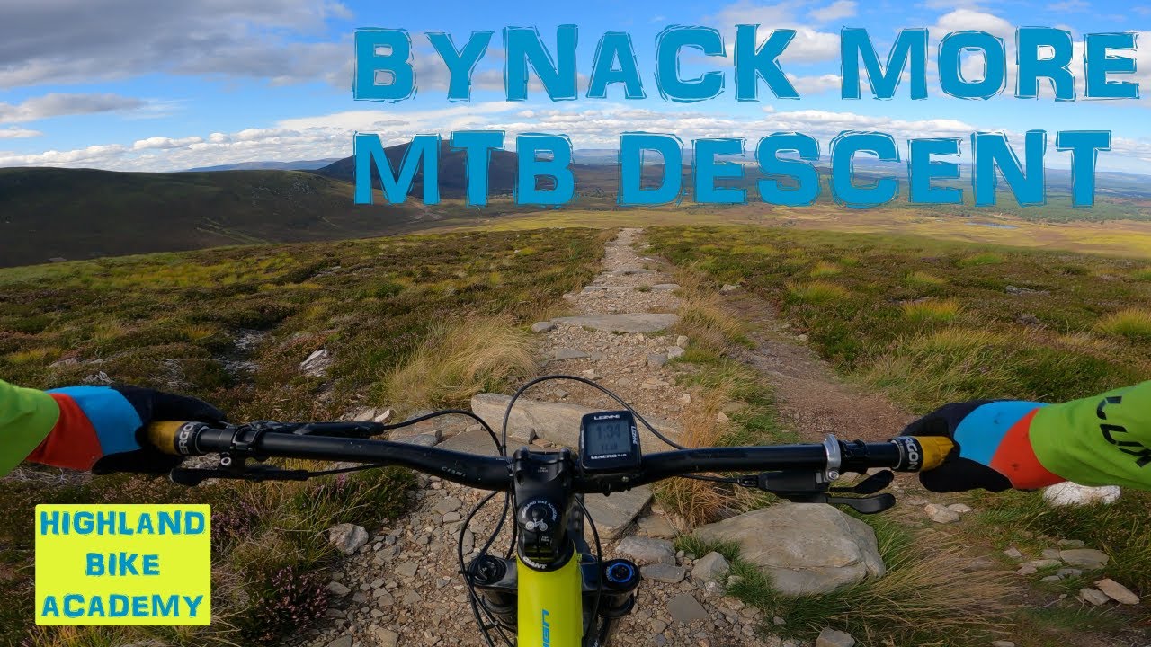 Bynack More MTB Descent - YouTube