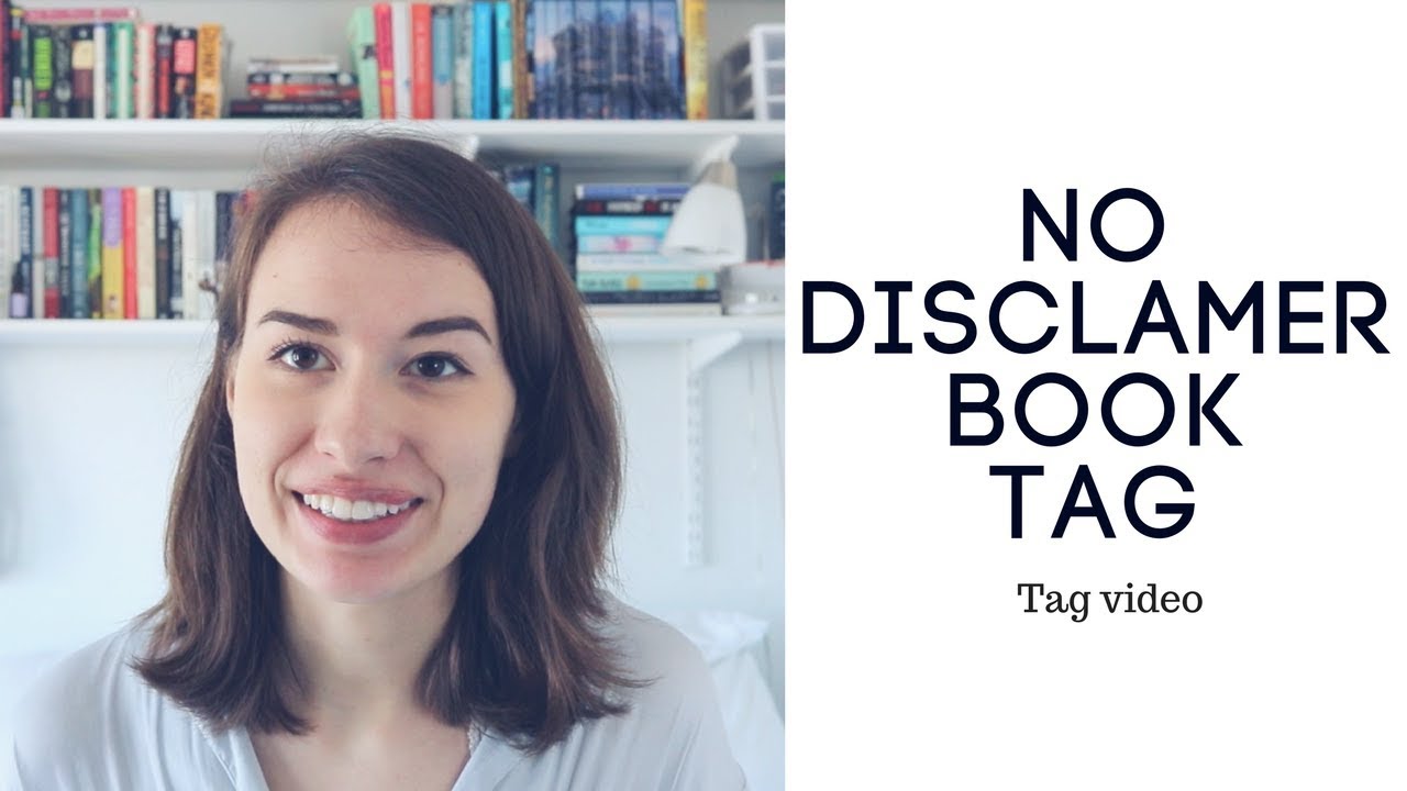 No Disclaimer Book Tag - YouTube