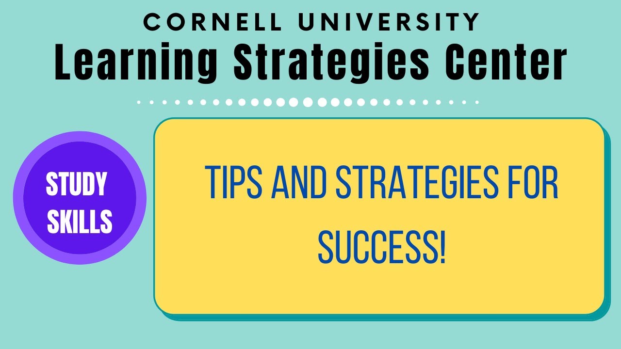 Study Skills Tips: academic success, navigating college, and preparing ...