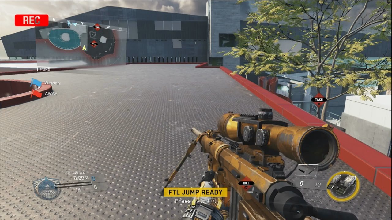 HOW TO GET ON TOP OF RED ROOF ON GENESIS ON COD INFINITE WARFARE GLITCH ...