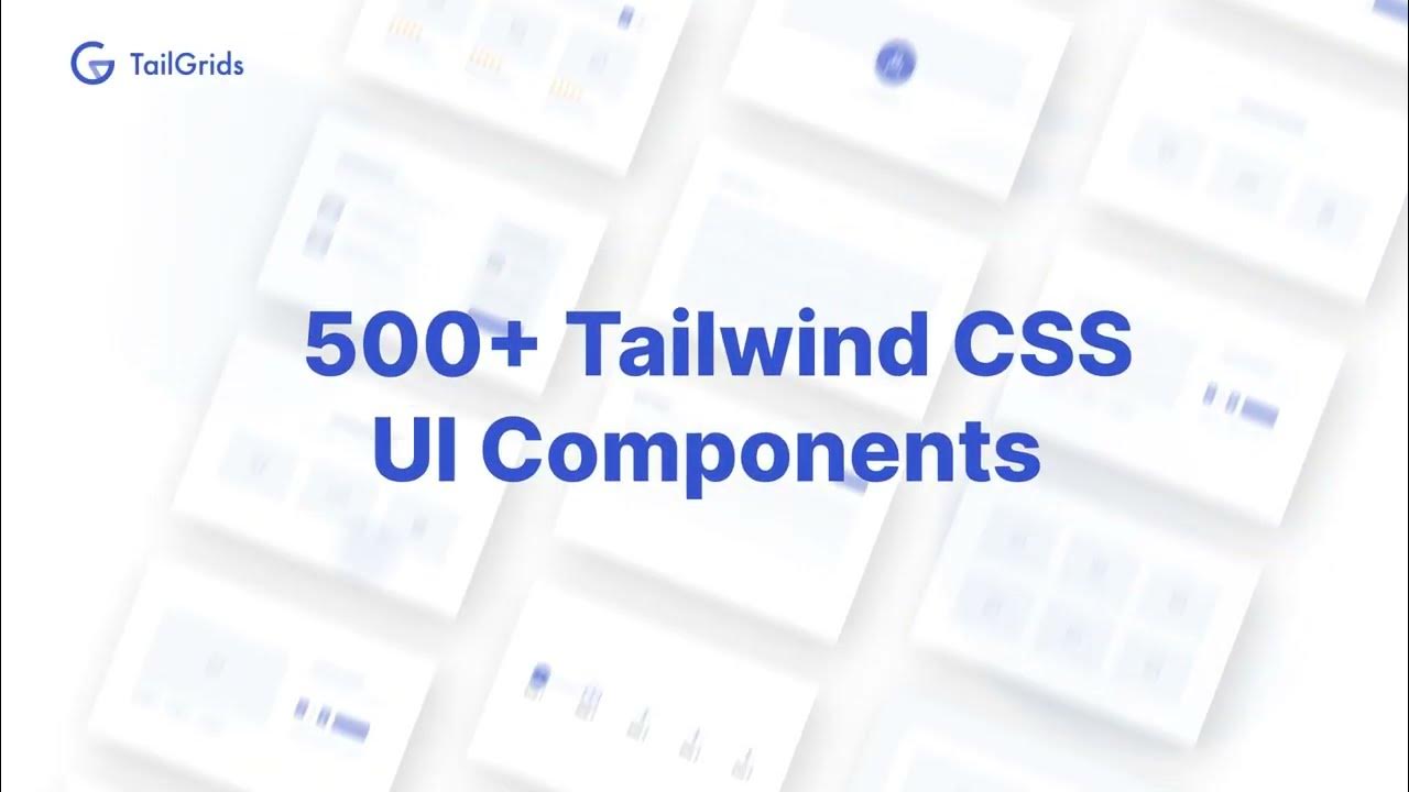 Tailgrids 2 0 Tailwind Css Ui Components Youtube