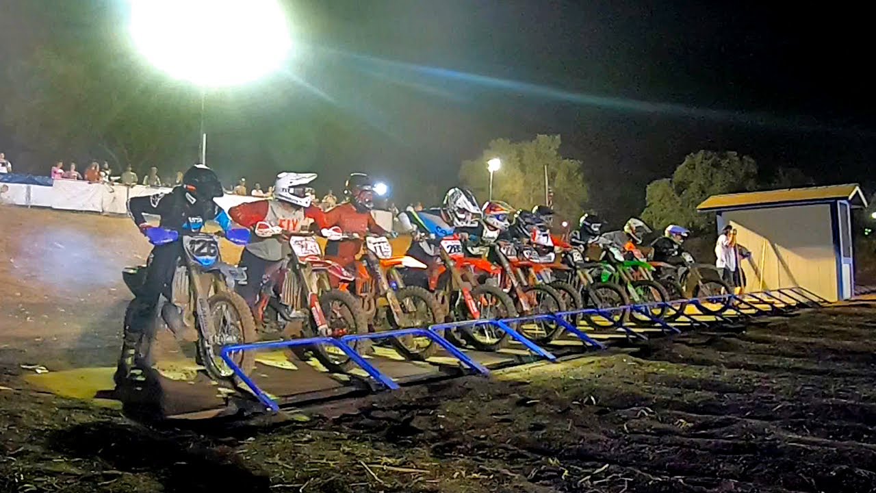 First Ever Dirt Bike Night Races at Stillwater MX - YouTube