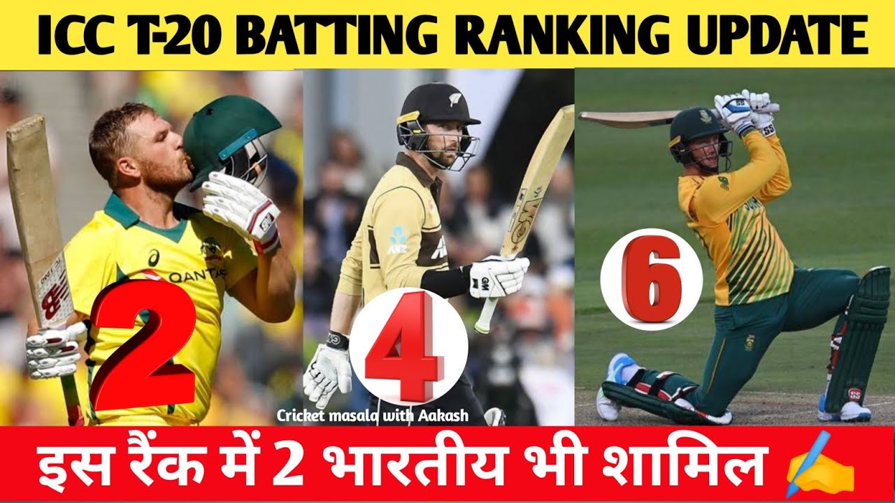 ICC T-20 BATTING RANKING 2021 || top 10 batsman in t20 #icc_t20_ranking ...