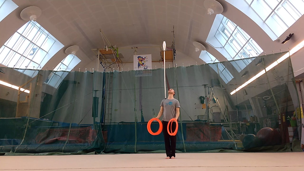 Make it hard and fun - Juggling video - YouTube