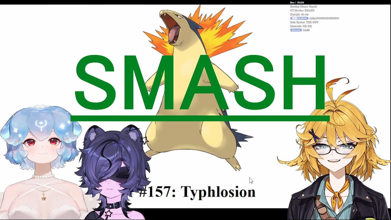 Doki, Bao and Snuffy do a completely rational Pokemon Smash or Pass ...