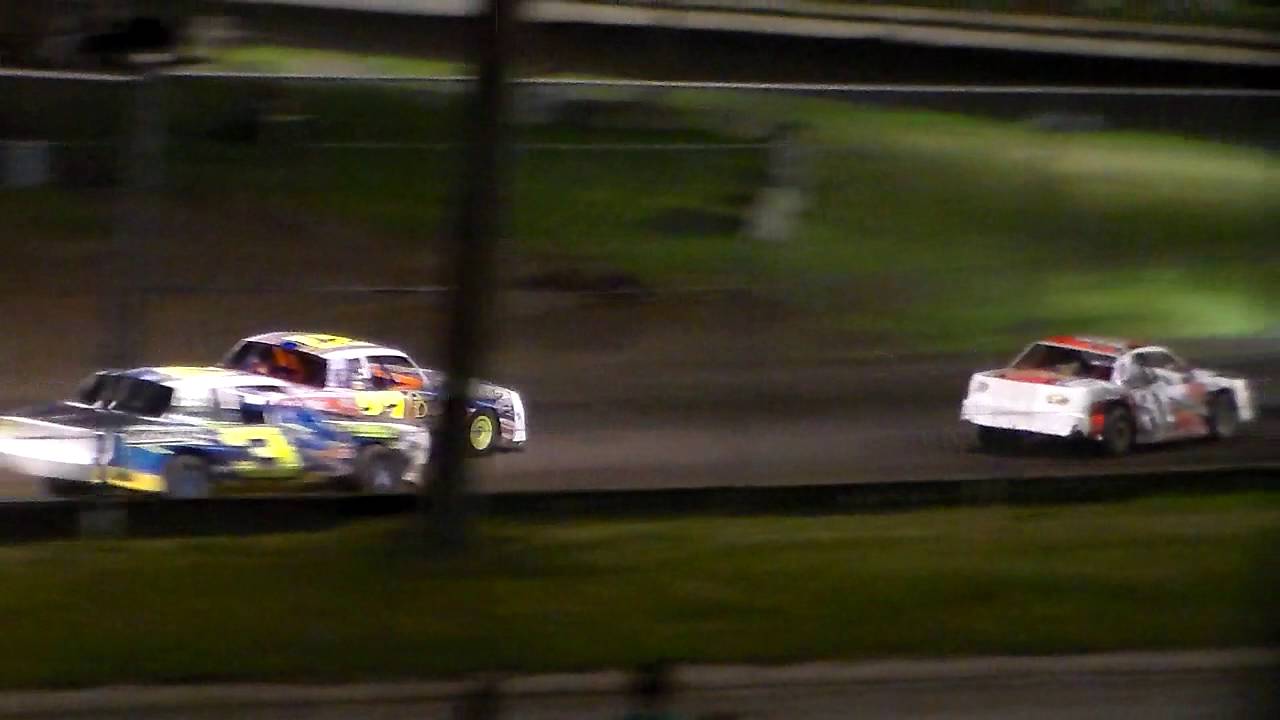 Stock Car Amain @ Iowa State Fair Speedway 06/03/16 - YouTube