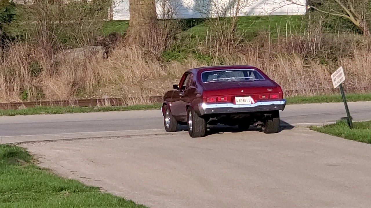 Bad Ass '74 Nova Burnout! - YouTube