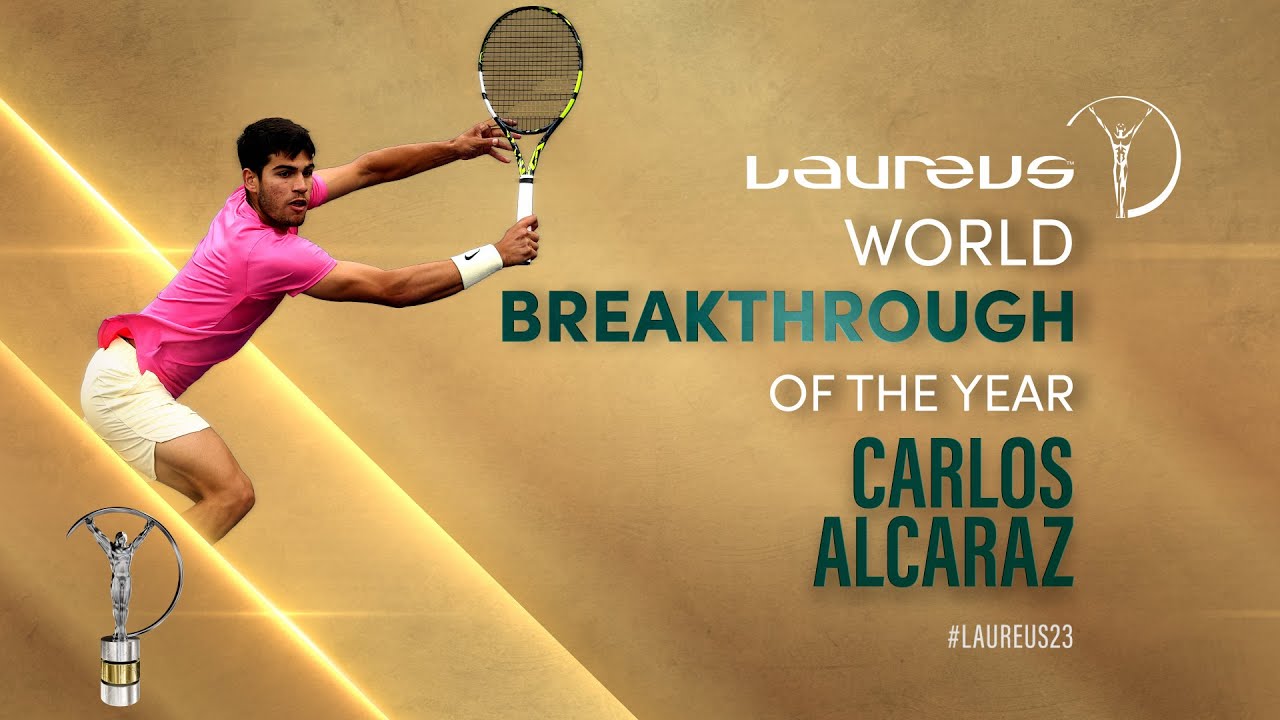 Carlos Alcaraz - Laureus World Breakthrough of the Year 2023 - Full ...