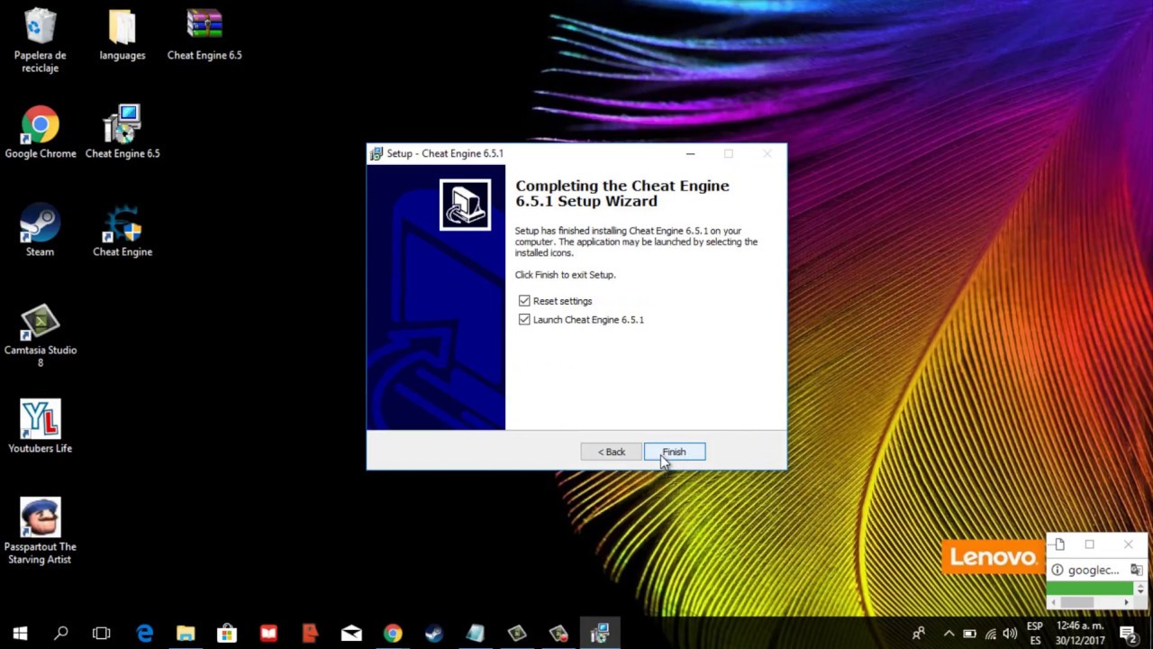 como descargar cheat engine 6.5.1 - YouTube