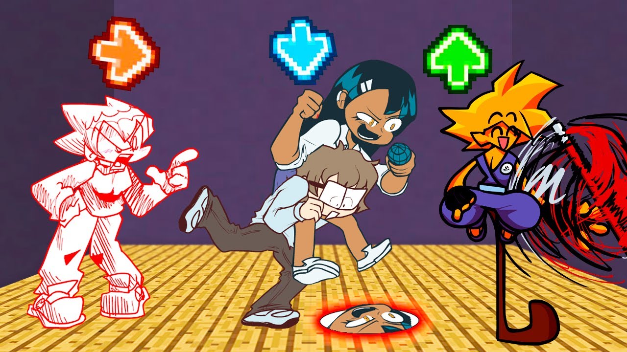FNF Character Test Gameplay VS Playground | Pico | Minus Goku | Hayase ...