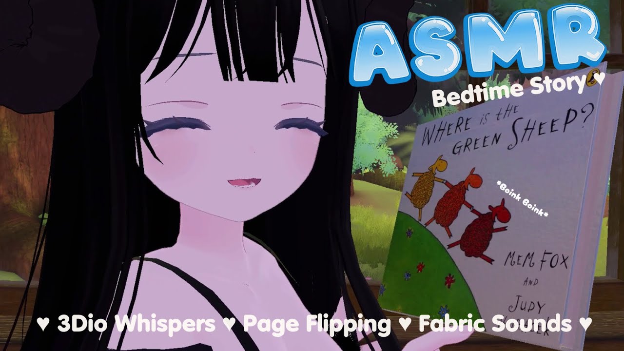 ASMR 💕 Reading You a Sheep Bedtime Story [VTuber | VRChat] - YouTube