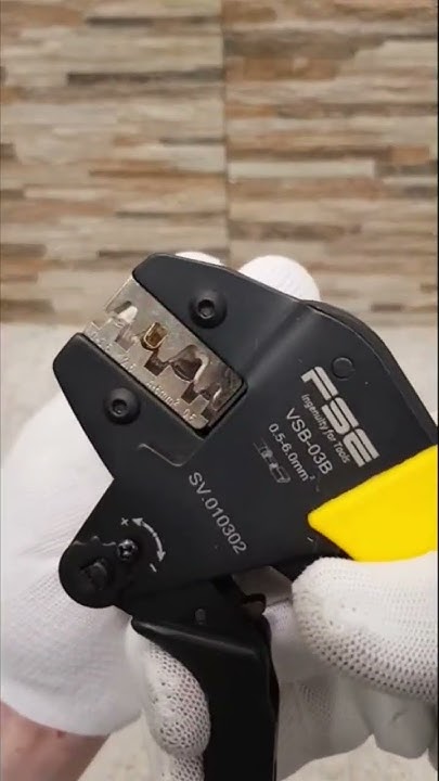 Клещи для обжима клем FSE VSB-03B #shorts - YouTube