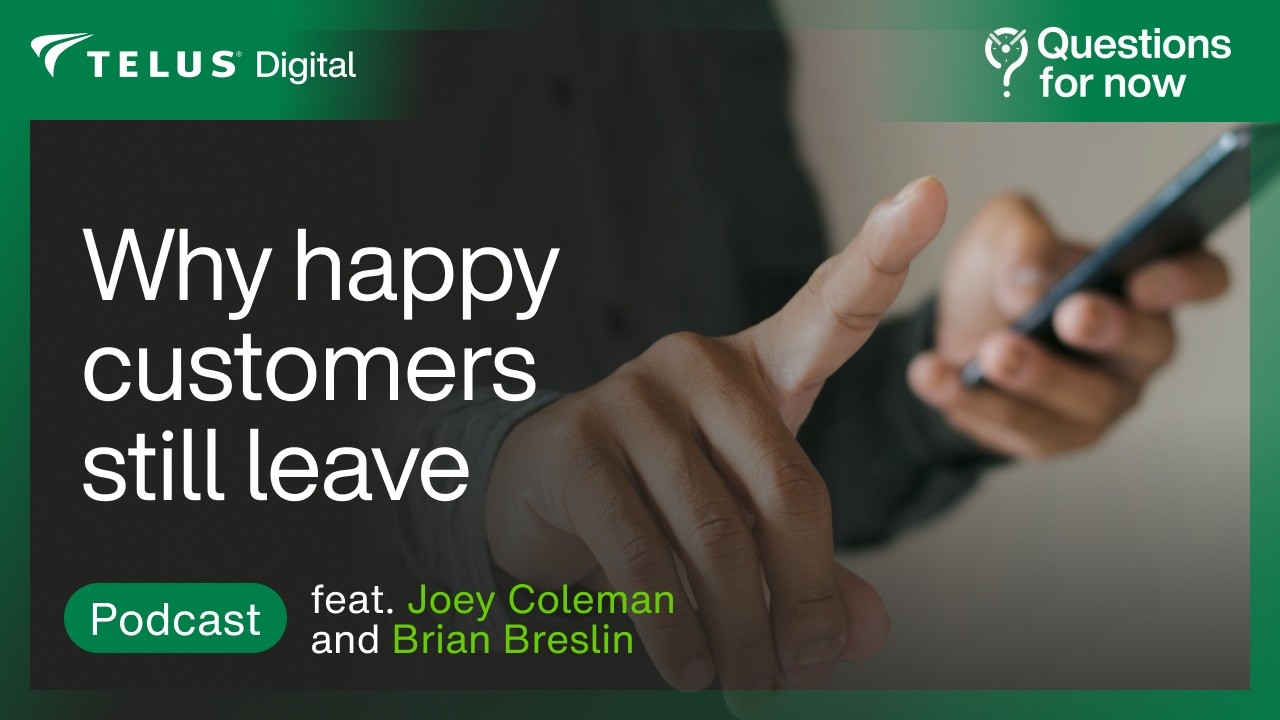 The Satisfaction Trap: Why Happy Customers Still Leave (feat. Joey ...