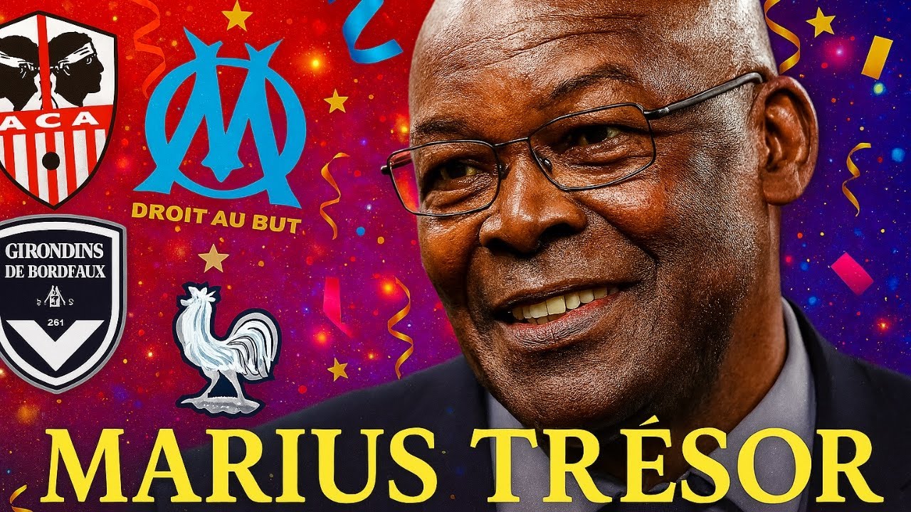 Marius Trésor Une Légende du Football Français et Guadeloupéen - YouTube