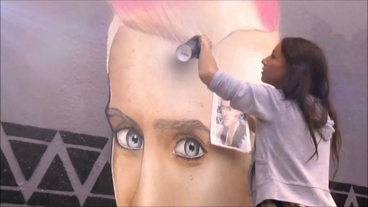 Jared Leto Graffiti by Kim-Lan - YouTube