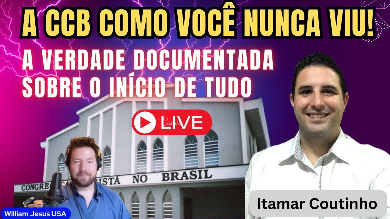 CCB - Como nasceu a congregação cristã no Brasil - YouTube