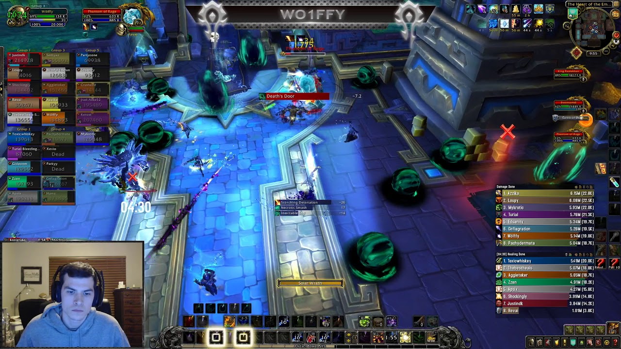 Heroic - King Rastakhan - Boomkin POV - YouTube