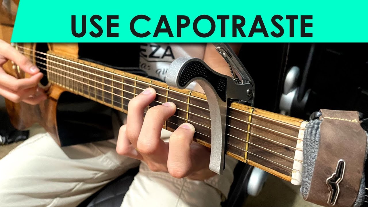 Domine o capotraste no violão e toque em qualquer tom que quiser! - YouTube