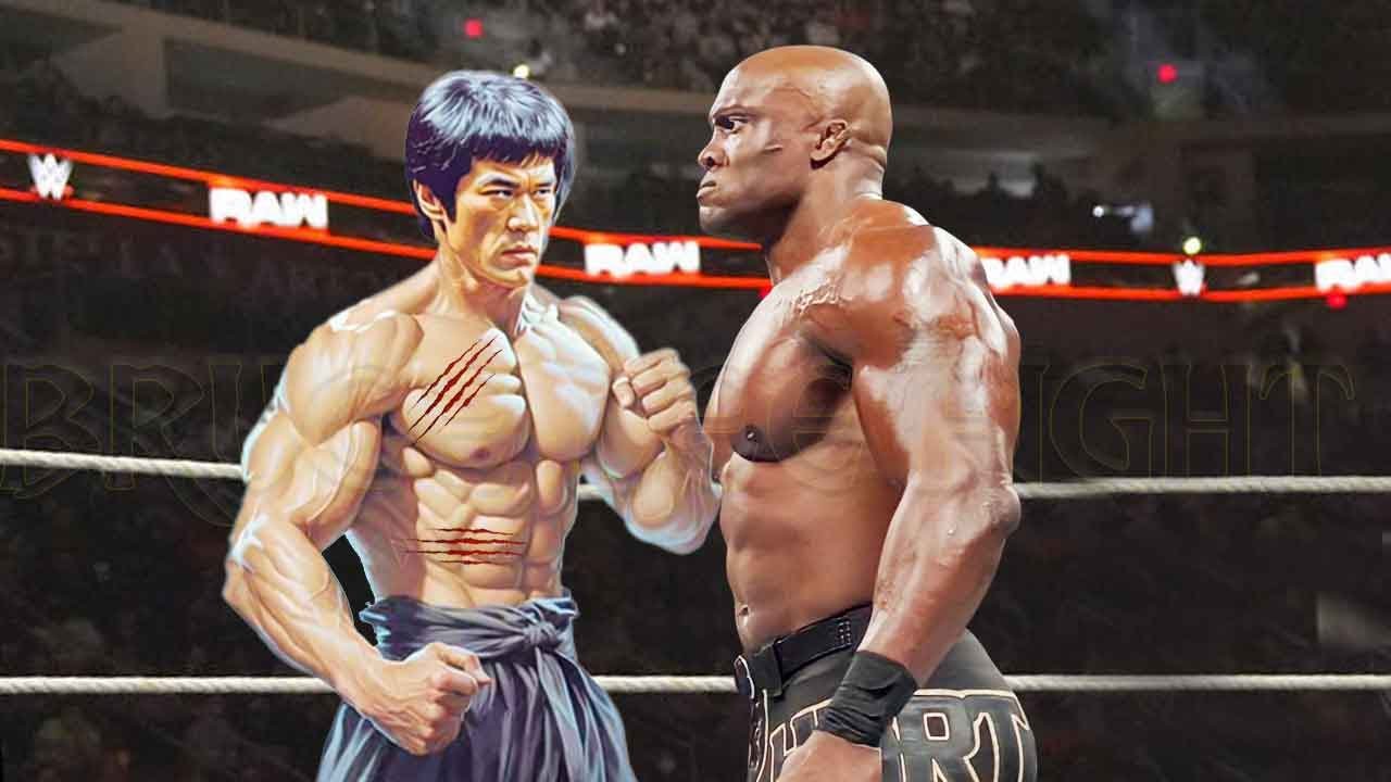 Bruce Lee vs Bobby Lashley Iron Man Match - YouTube