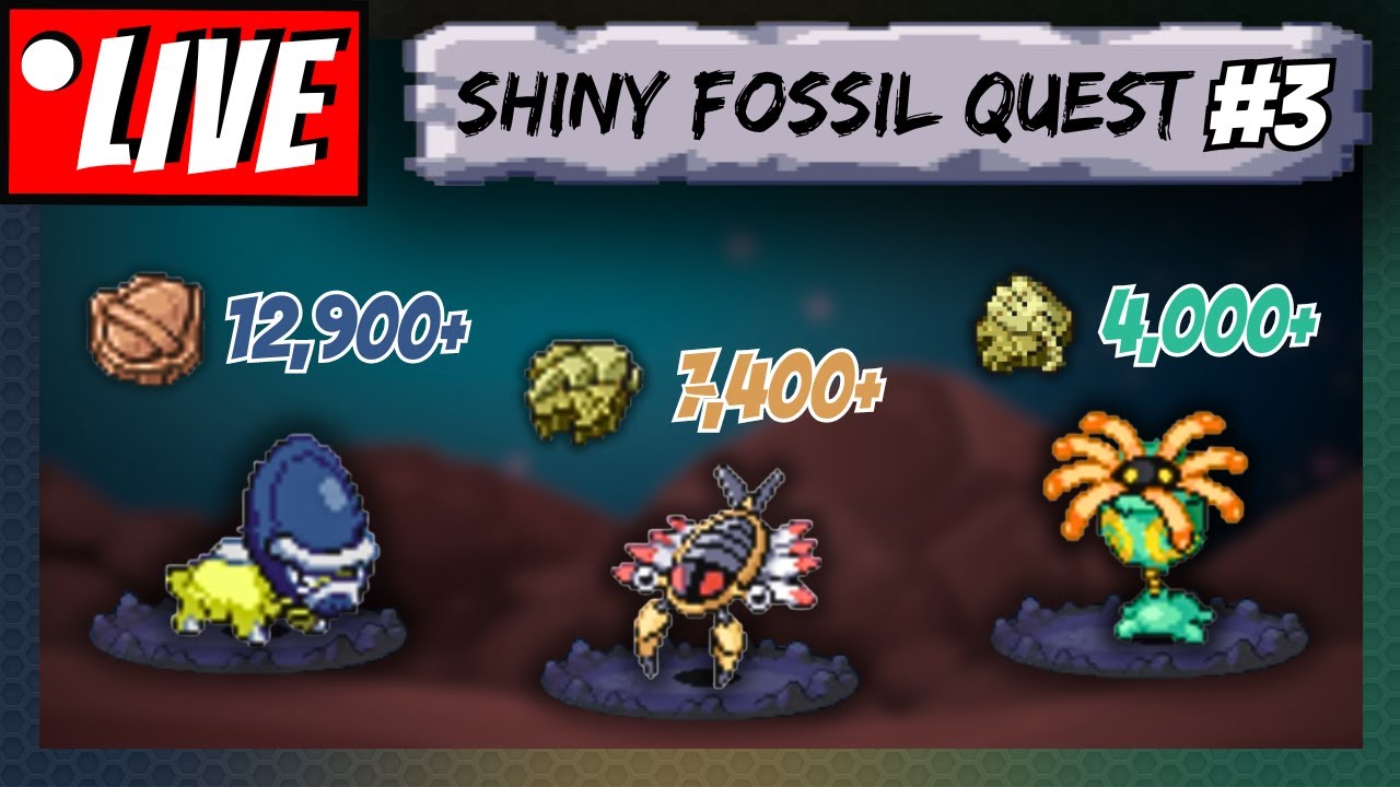 25/08 - LIVE shiny hunting for Shieldon, Anorith and Lileep! [SFQ #3 ...