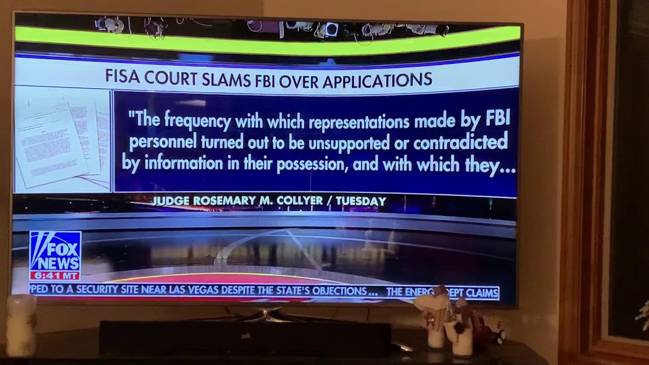 FISA Judge speaks out - YouTube