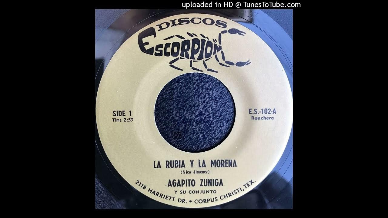 Agapito Zuniga y su Conjunto - La Rubia y La Morena - YouTube