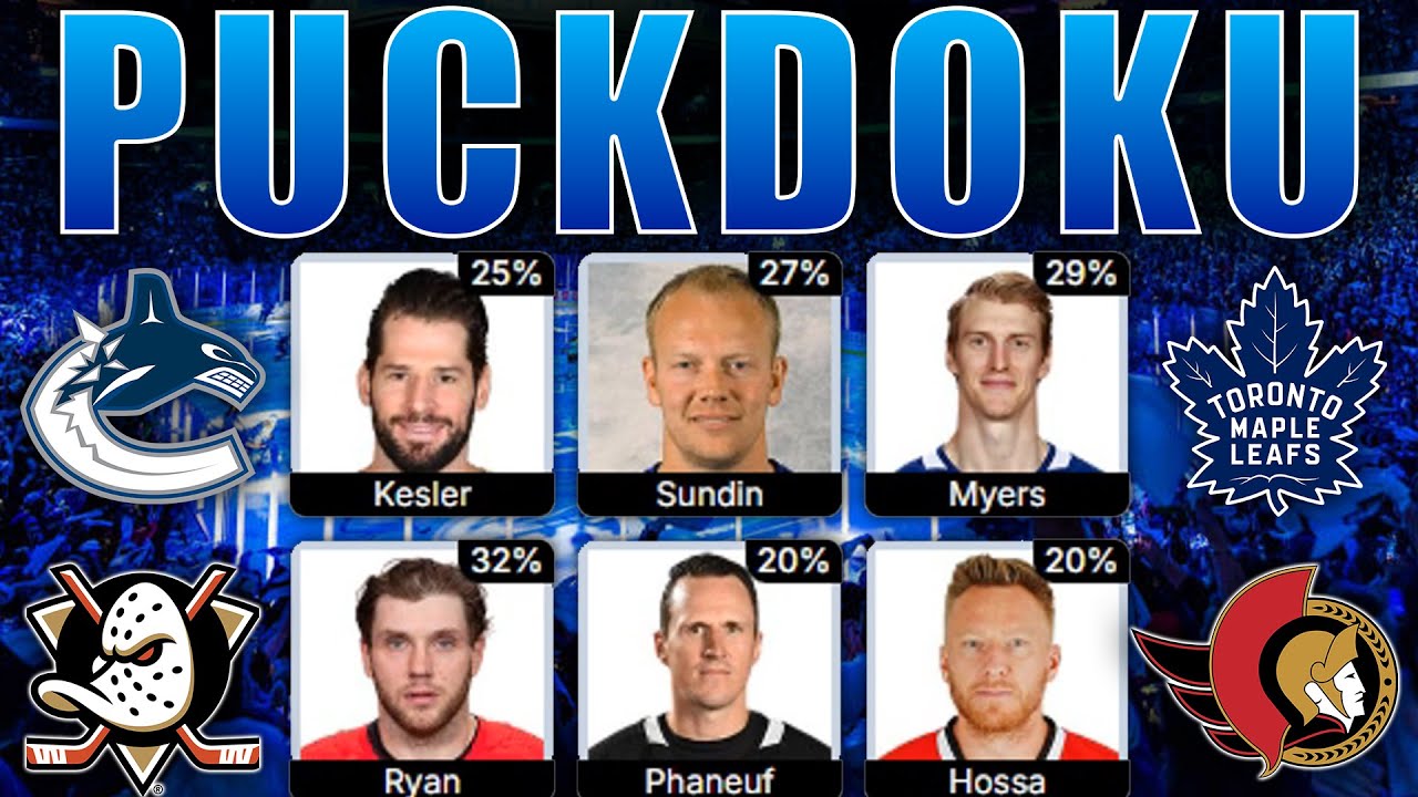 Puckdoku NHL Trivia w/ Johnny Superbman ep 16 - YouTube