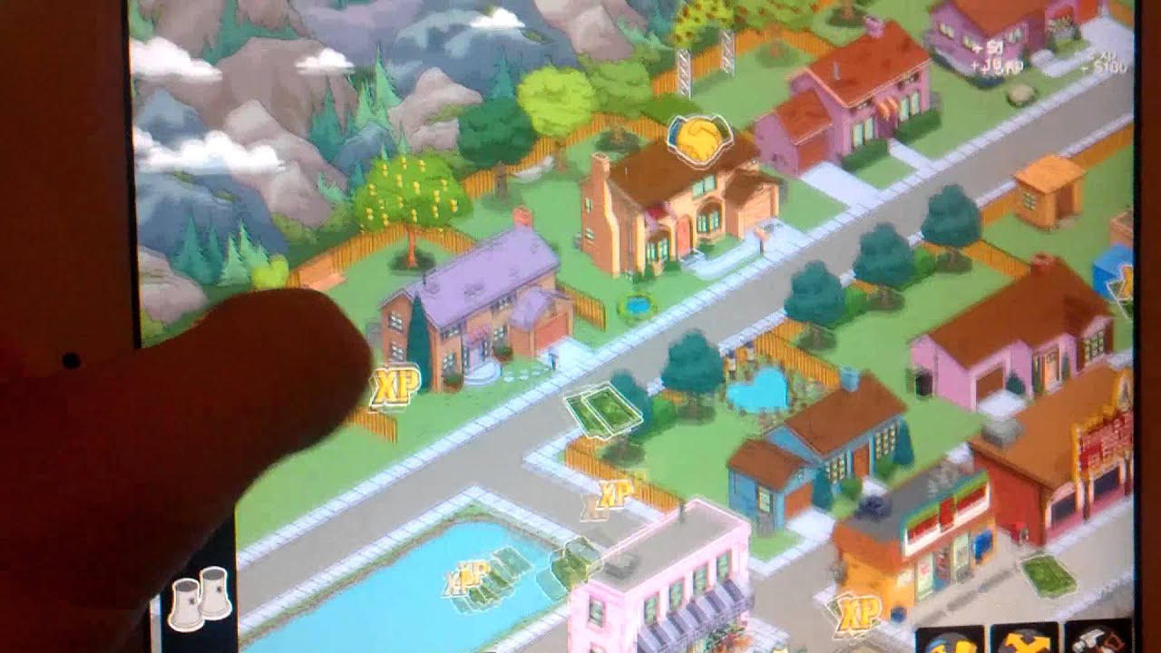 The Simpsons: Tapped Out - Level 12 Springfield (Old) - YouTube