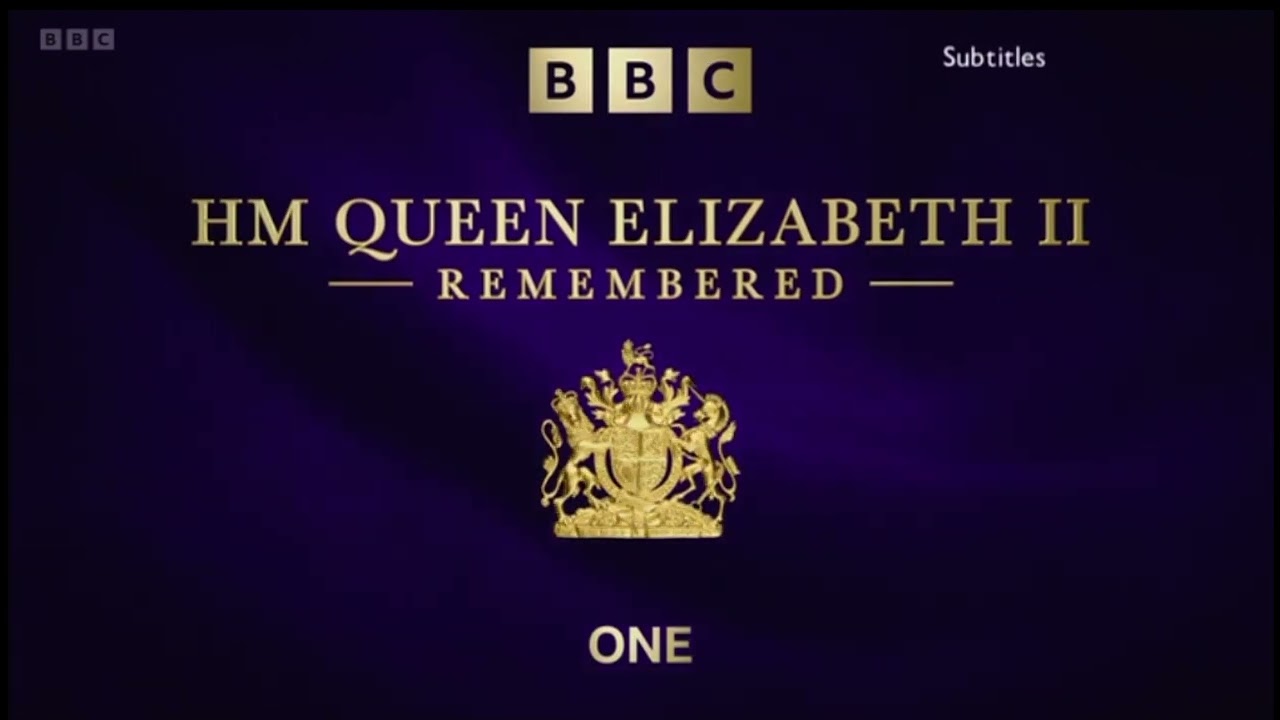 BBC One - Sombre Ident Into The One Show: Our Queen Remembered. - 19th September 2022 - YouTube
