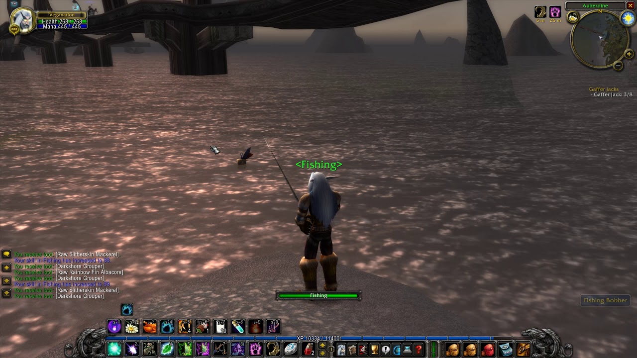 World of Warcraft: Fishing: Gaffer Jacks - YouTube
