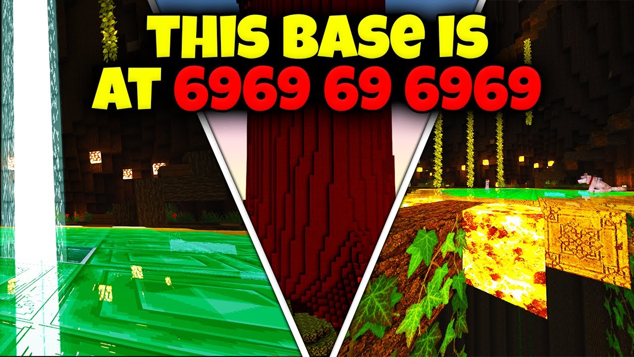 Minecraft Anarchy - The Base at 6969 - YouTube