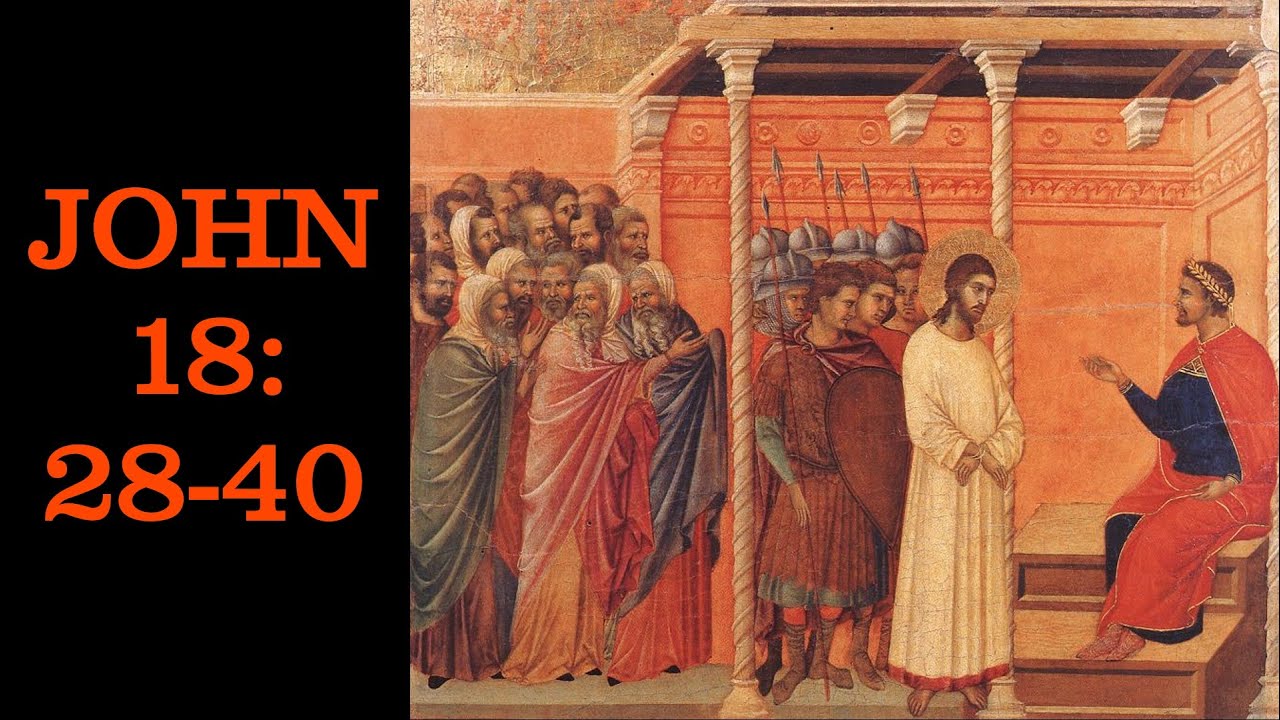 John 18:28-40 Sermon by the Revd Karl Przywala - YouTube