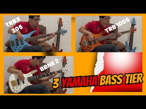 Yamaha TRBX 305 vs. TRB 1005 vs. BBNE2