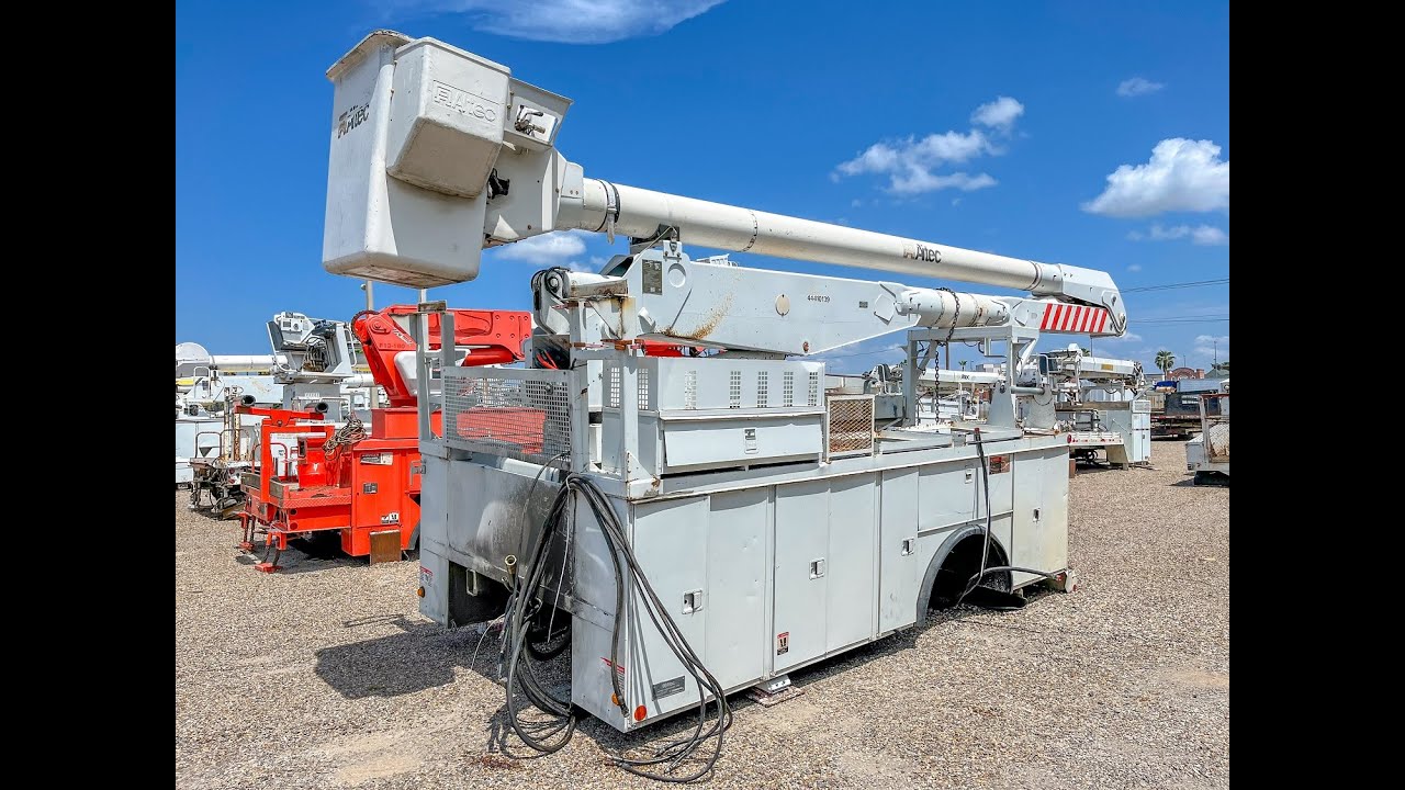 Art's Trucks & Equipment - 4220974, 2007 Altec AA755L Bucket Body - YouTube
