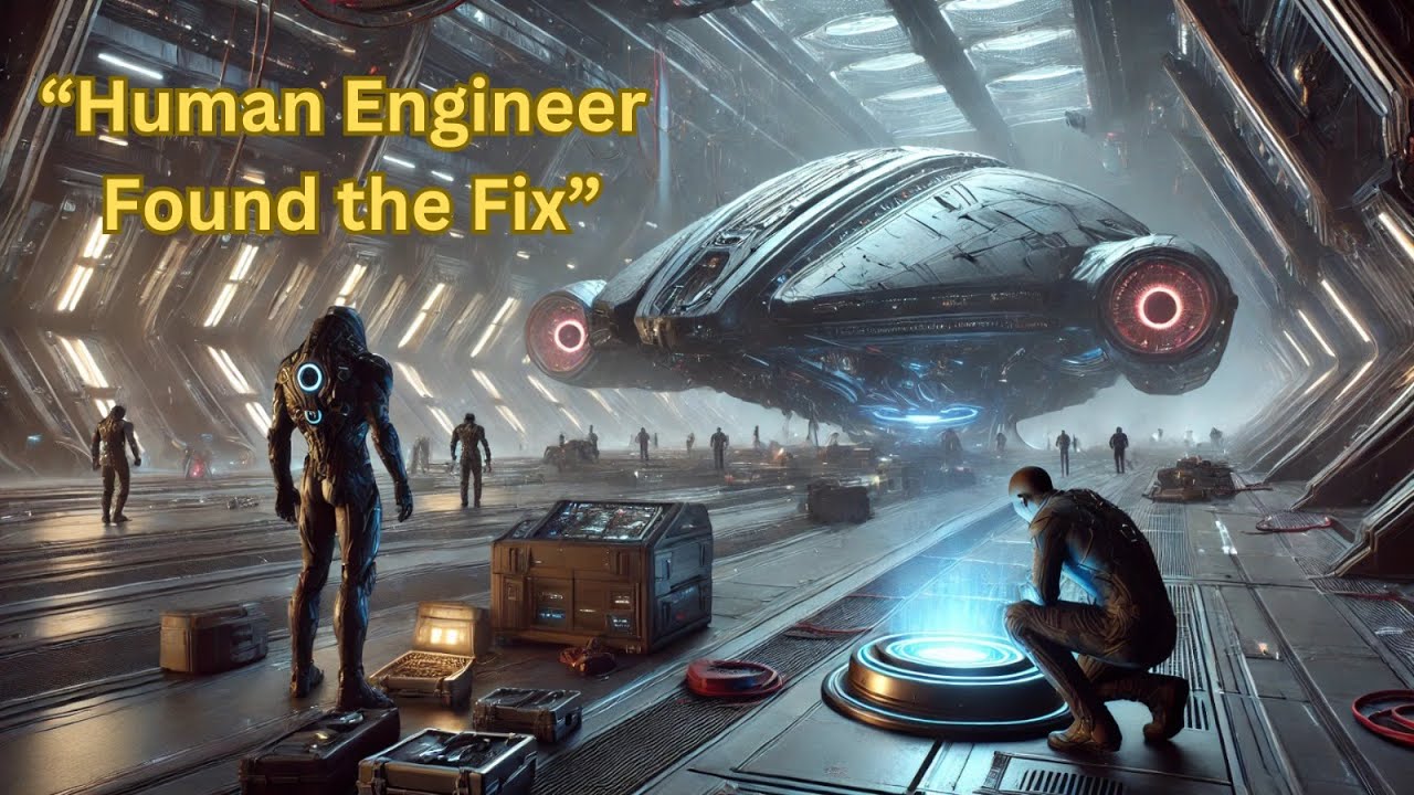 Aliens Fleet Stranded by Sabotage, Until a Human Engineer Found the Fix ...
