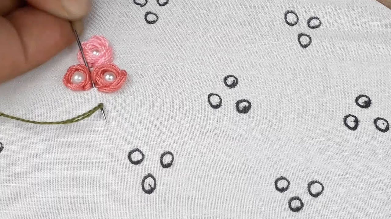 Hand Embroidery All Over Design for Dresses, Latest all over embroidery ...