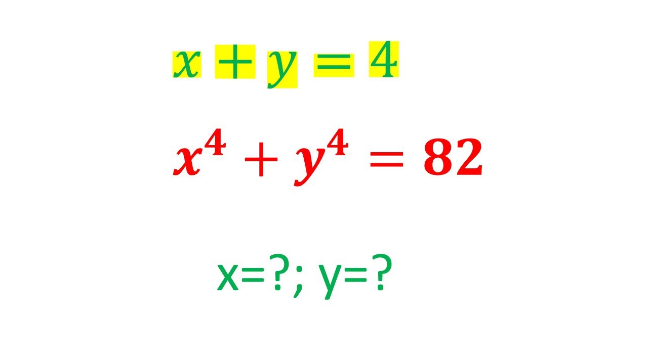 Nice Algebra Math Simplication| Find the Value of X|Math Olympiad ...