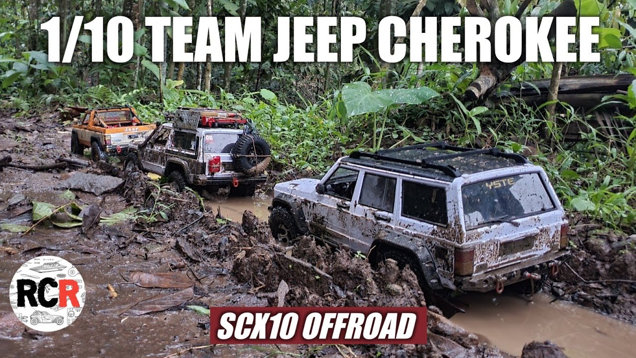 1/10 SCALE ‼️ JEEP CHEROKEE - COMANCHE TEAM OFF ROAD - YouTube