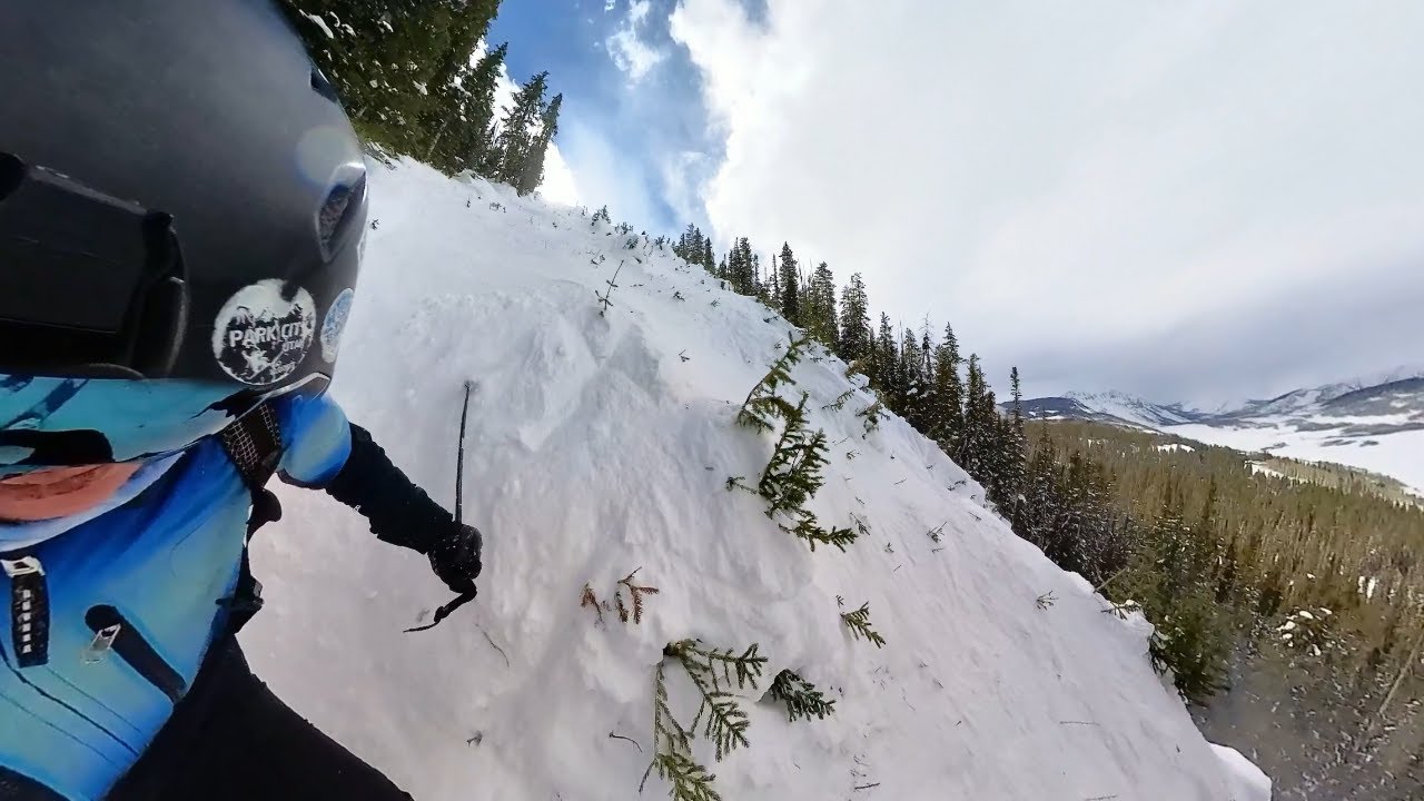 Rambo at Crested Butte in 360! (Steepest Ski Trail in North America at ...
